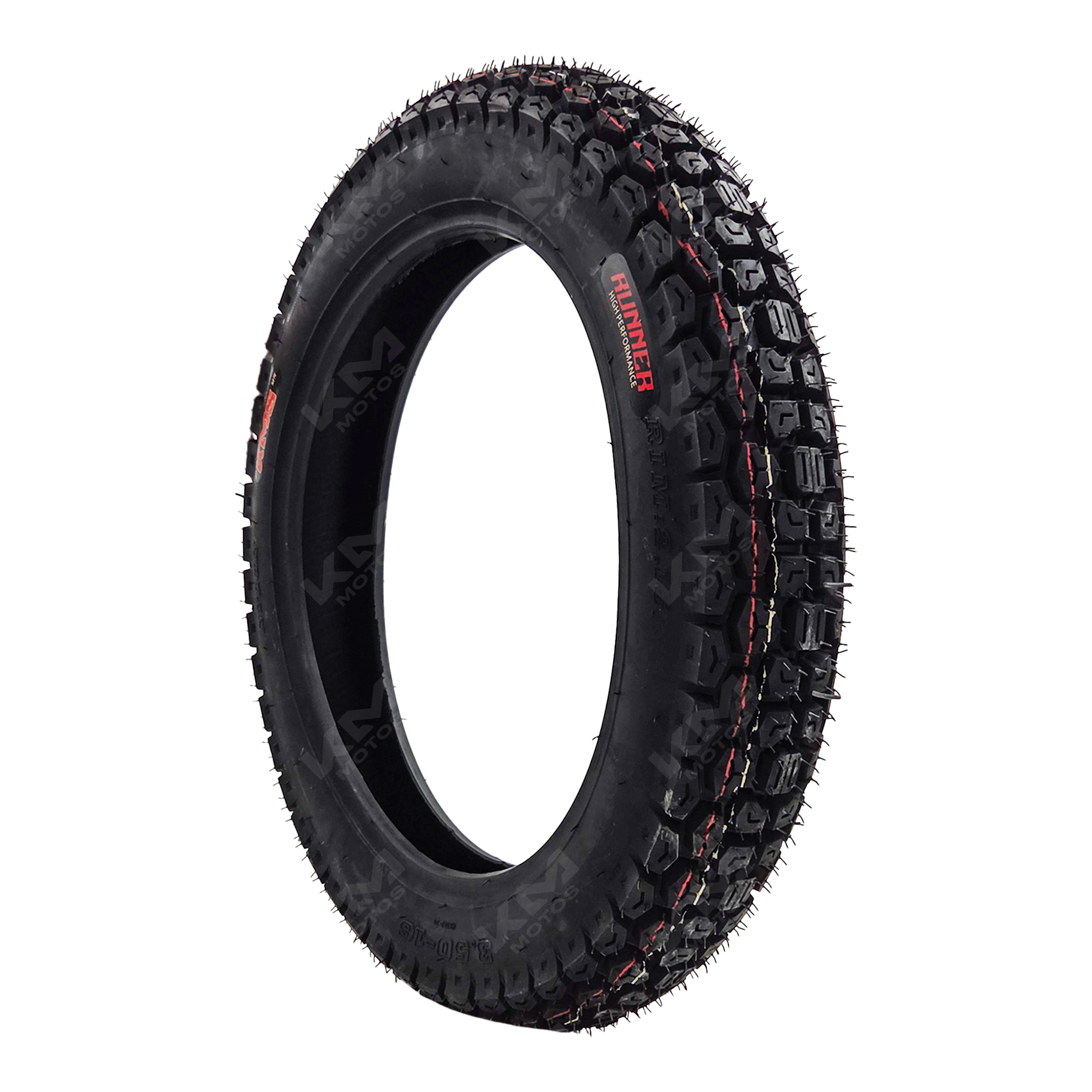 LLANTA 3.50-16 SEMITRACTORA (RUNNER) KW182 KMS – KMMOTOSHN
