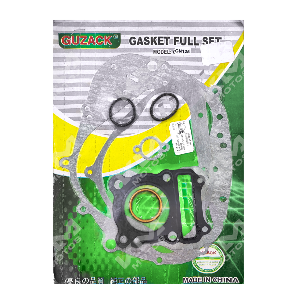 KIT DE EMPAQUES DE MOTOR GN125/EN125 – KMMOTOSHN