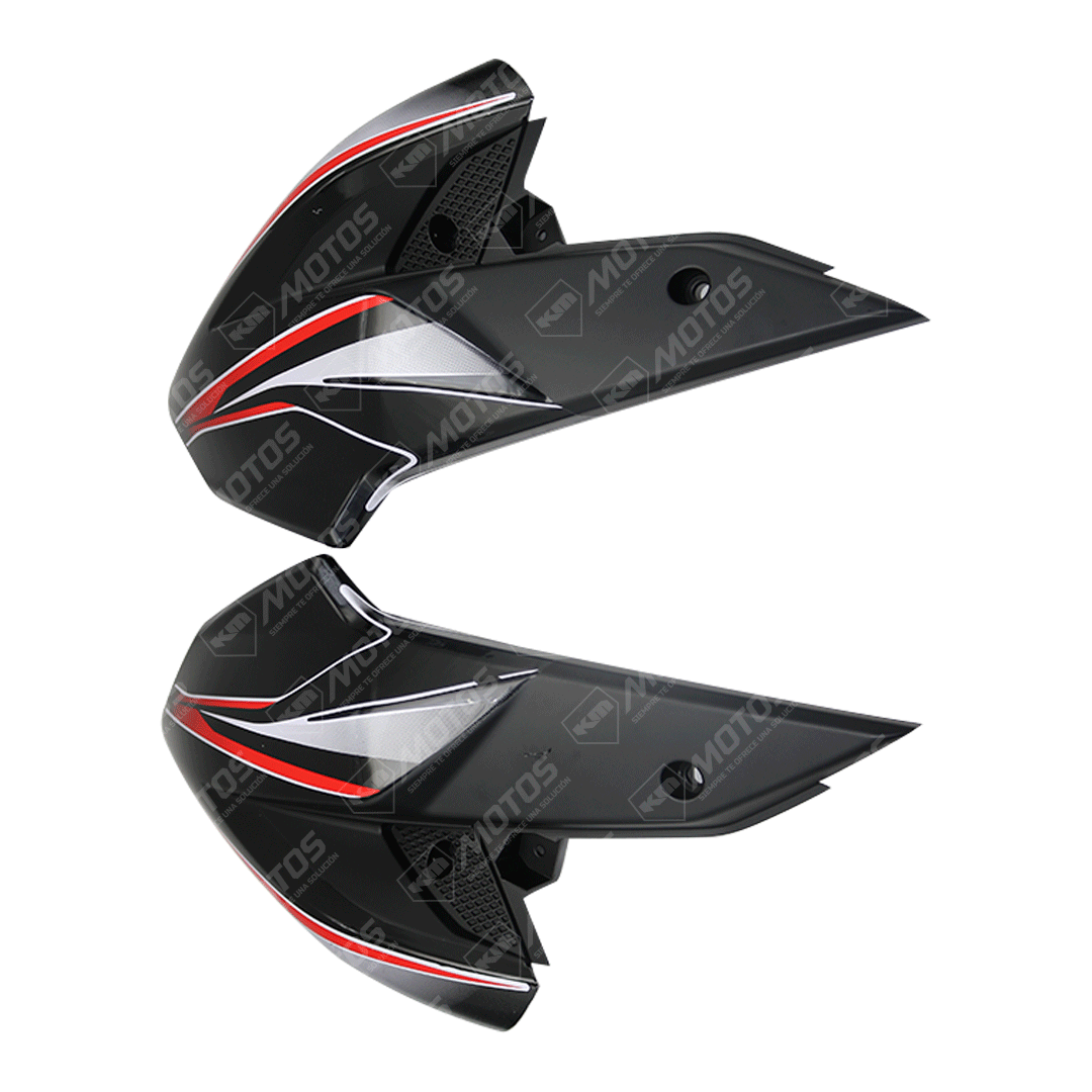 COVERTOR DE TANQUE NS200 PULSAR NEGRO – KMMOTOSHN