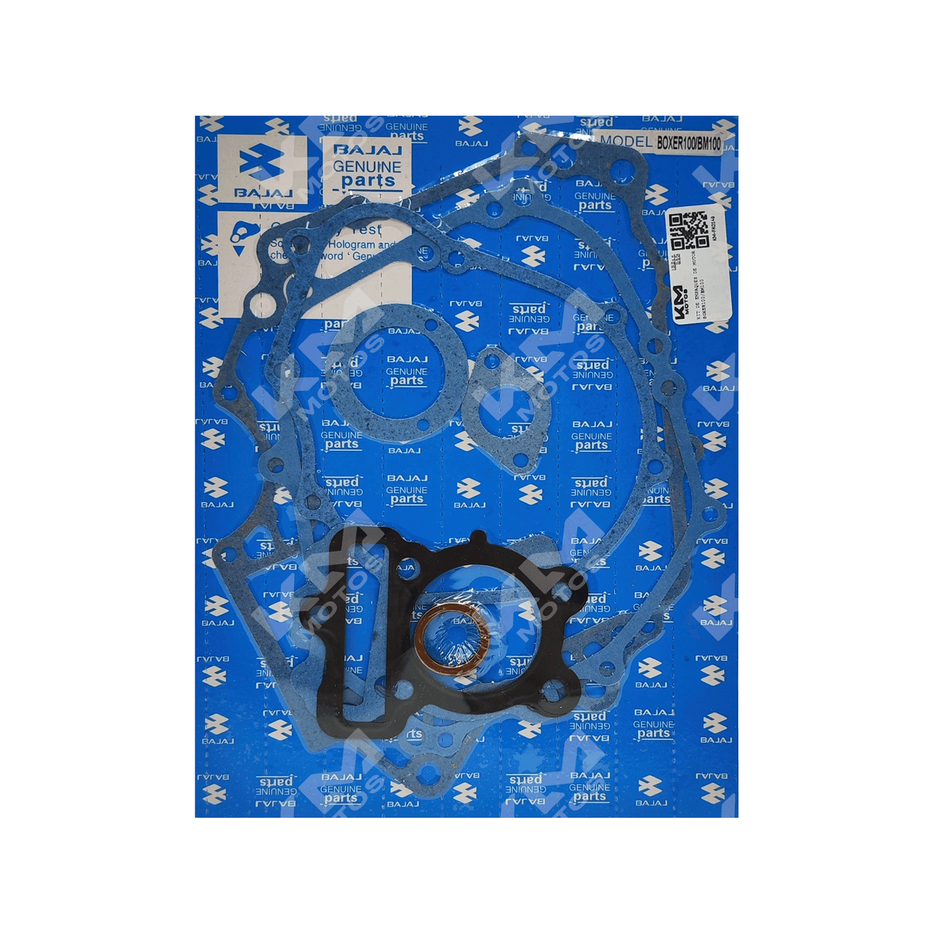 KIT DE EMPAQUES DE MOTOR BOXER100/BM100 – KMMOTOSHN