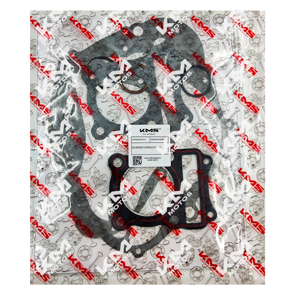 KIT DE EMPAQUES DE MOTOR GN125-F KMS – KMMOTOSHN