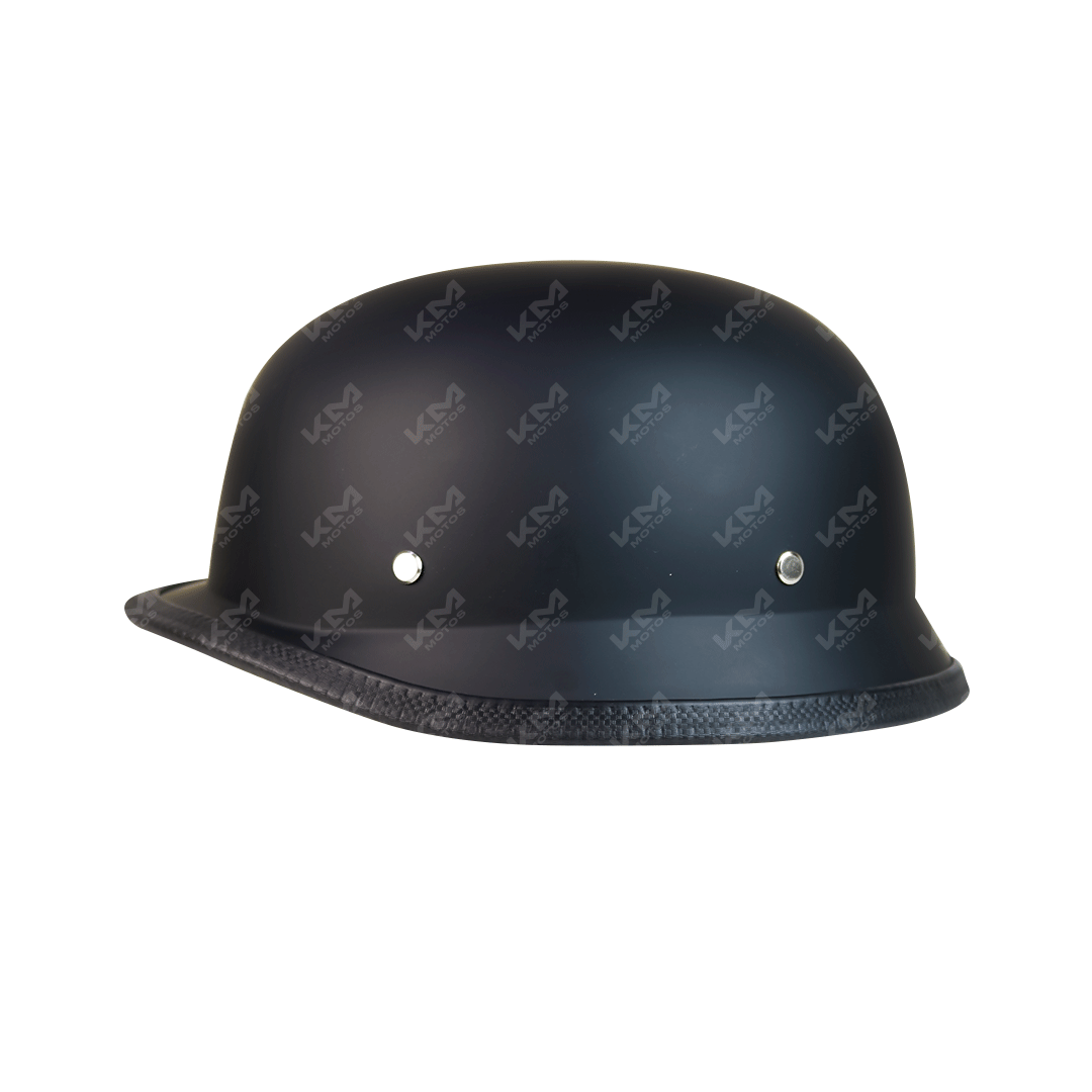 CASCO PANDILLERO HARLEY NEGRO MATE KMS – KMMOTOSHN