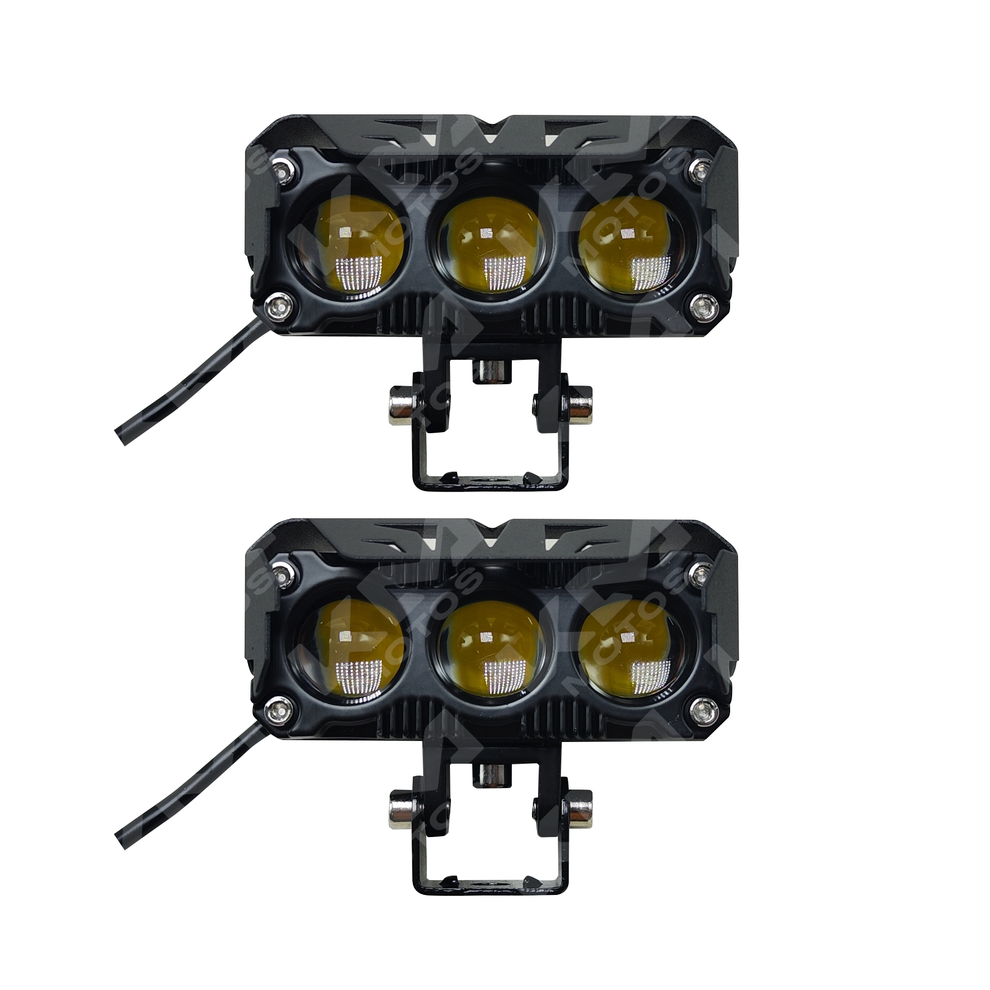 LUZ LED MINI XPLOR BICOLOR 3P LUPA (ALTO ALCANCE) – KMMOTOSHN